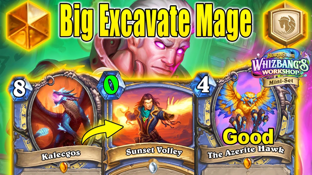 Best Big Spell Excavate Mage Deck In Standard is OK At Whizbang's ...
