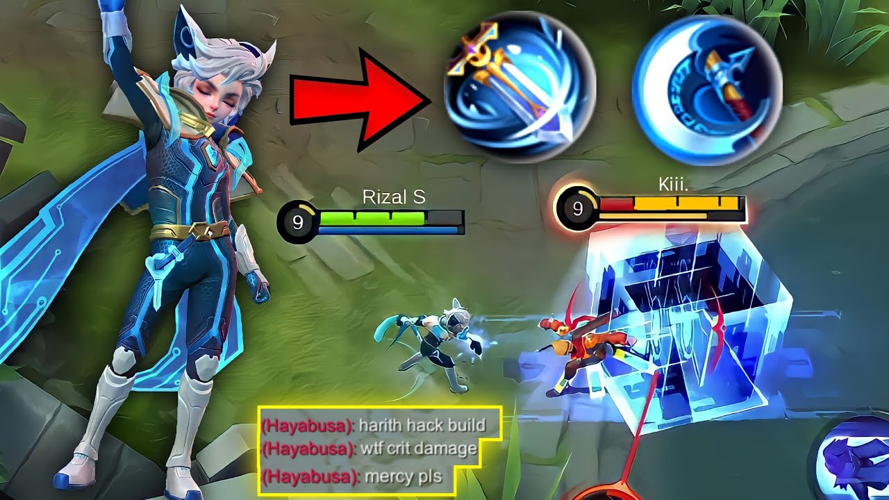 HARITH BUILD CRITICAL DAMAGE IS HERE!!ENEMY SHOCKED WITH MY BUILD!TOP ...