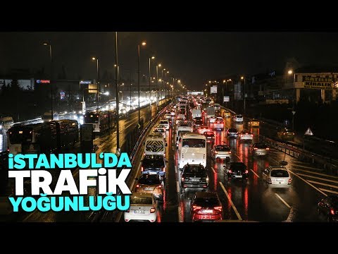 İstanbul’da Trafik Yüzde 80’lere Ulaştı