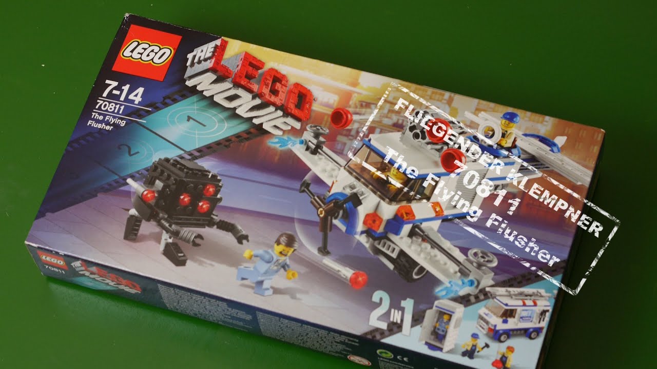 Lego 70811 The Flying Flusher Brickfilm - YouTube
