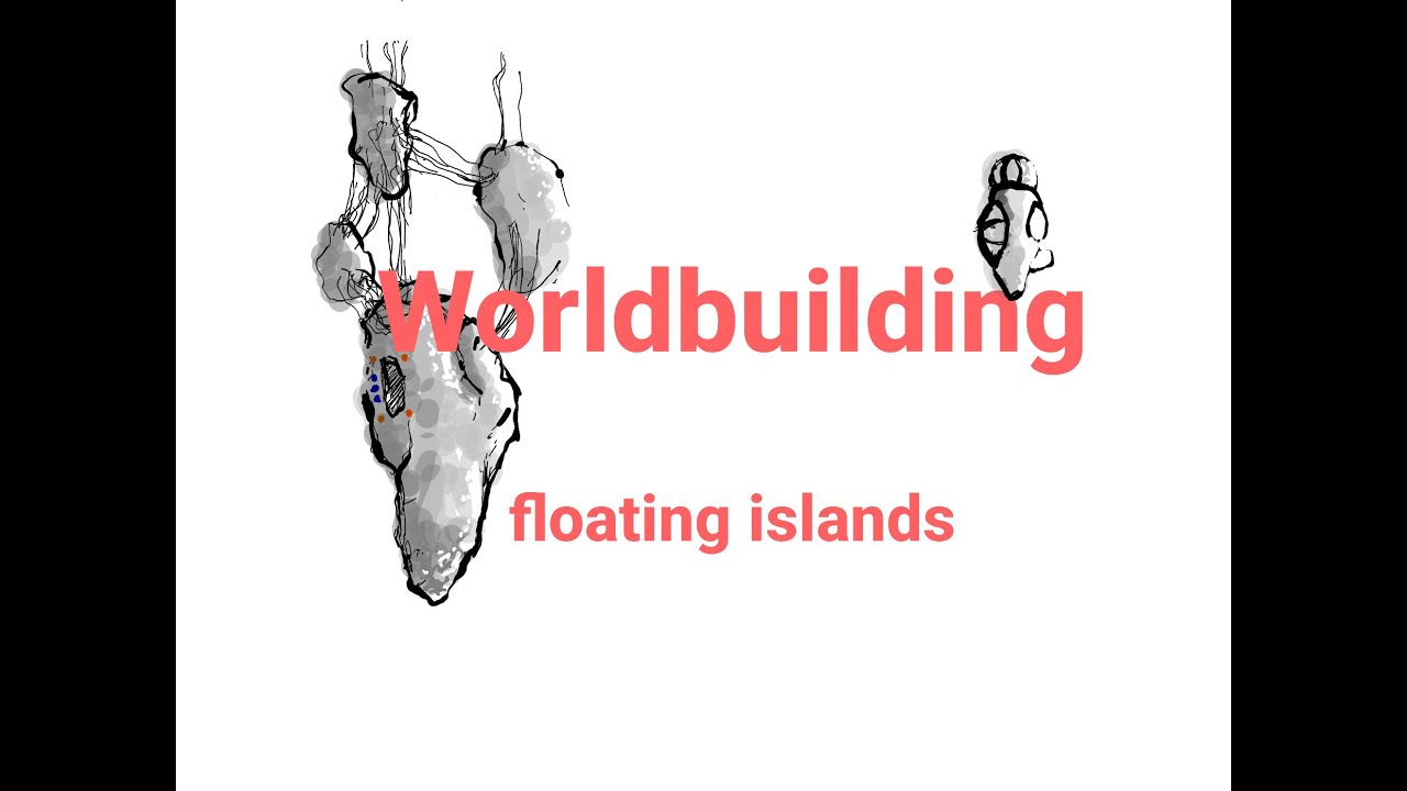 Creating floating islands for worldbuilding project - YouTube