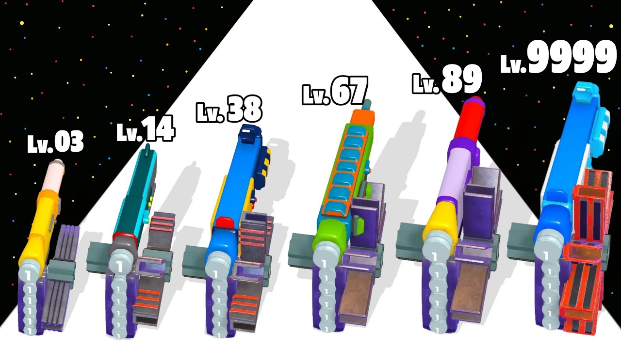 Magazine Wheel Gun - Level Up Gun Max Level Gameplay - YouTube
