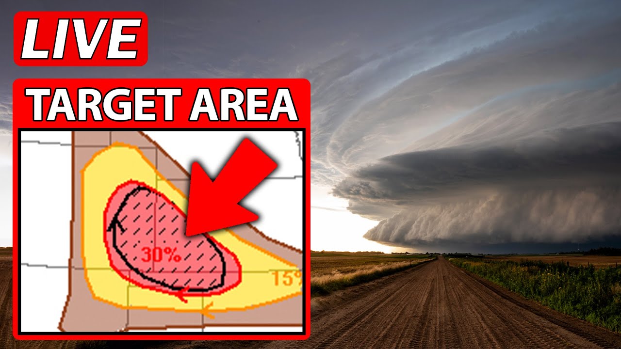 Supercell Produces Extreme 100 MPH Wind In Colorado - Live As It ...
