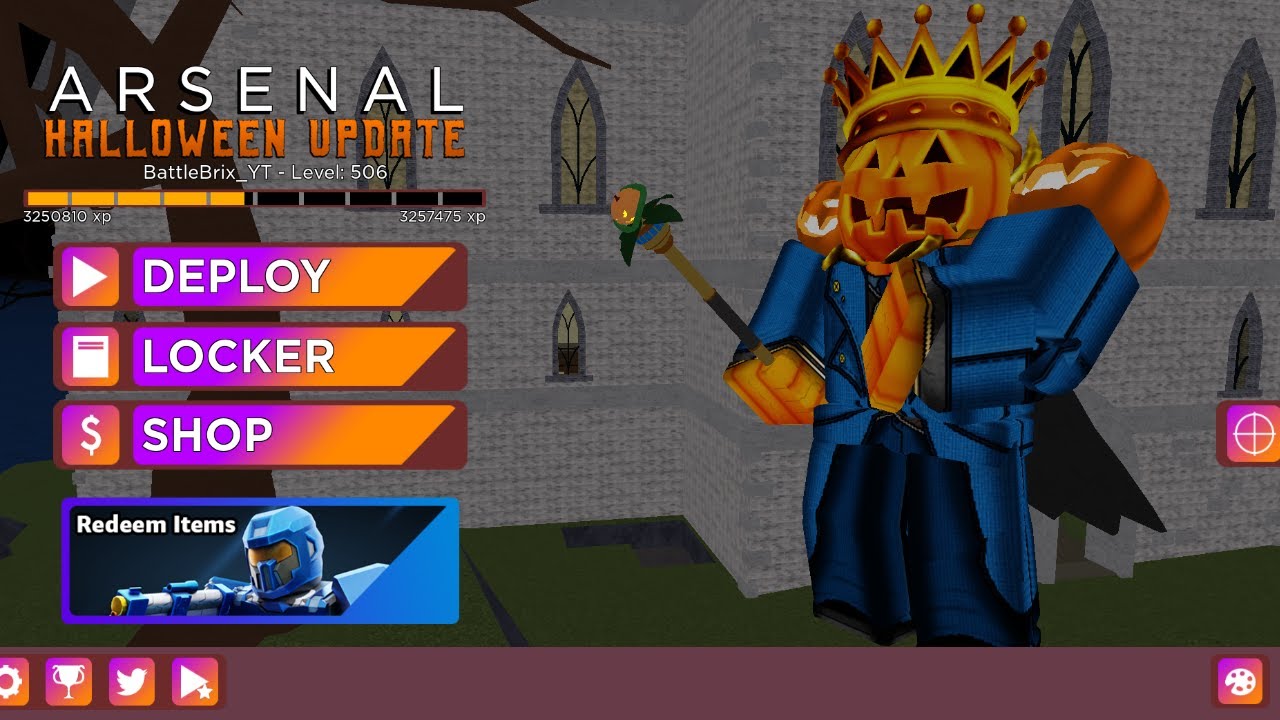HALLOWEEN UPDATE RELEASED??? [Roblox Arsenal] - YouTube