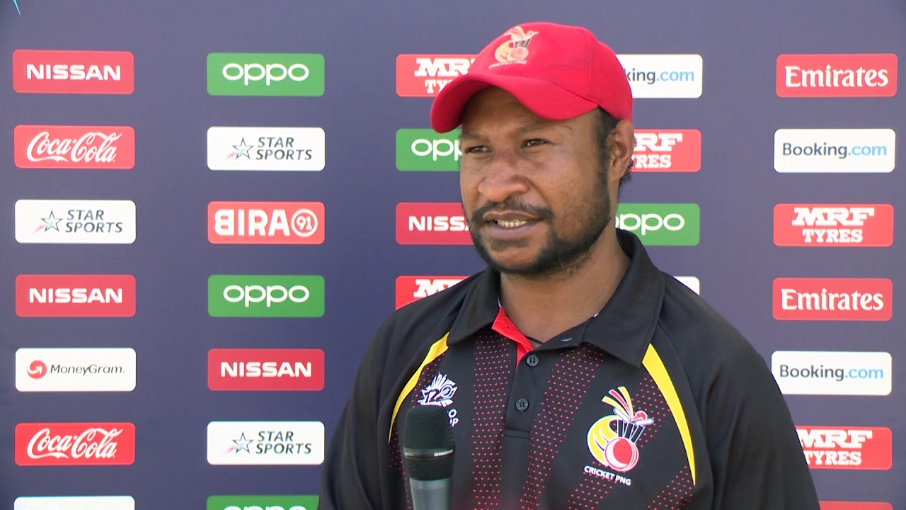 Assadollah Vala Speaks After PNG Beat Netherlands - YouTube