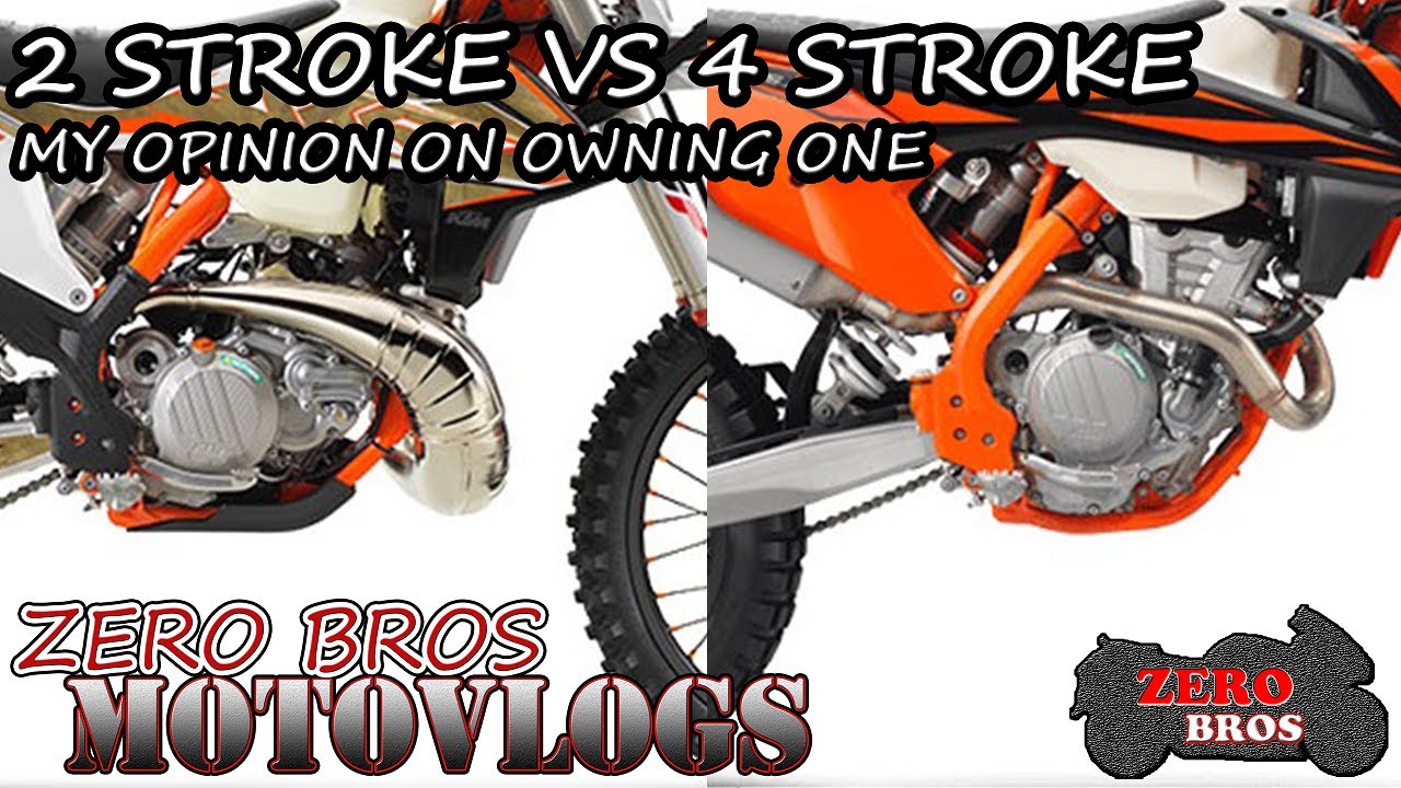 2 Stroke vs 4 Stroke Motorcycles - ZERO BROS MOTOVLOG - YouTube