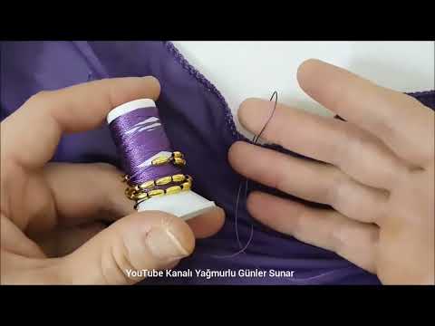 2842 - Güneş Gibi Pırıl Pırıl Tığ Oyası Yapımı