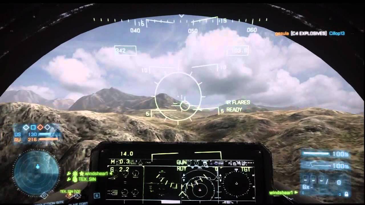 Battlefield 3 F35 Jet Tips Back To Karkand DLC - YouTube