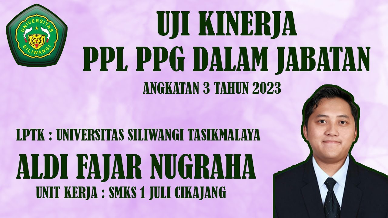 PRAKTEK PEMBELAJARAN ALDI FAJAR NUGRAHA - YouTube