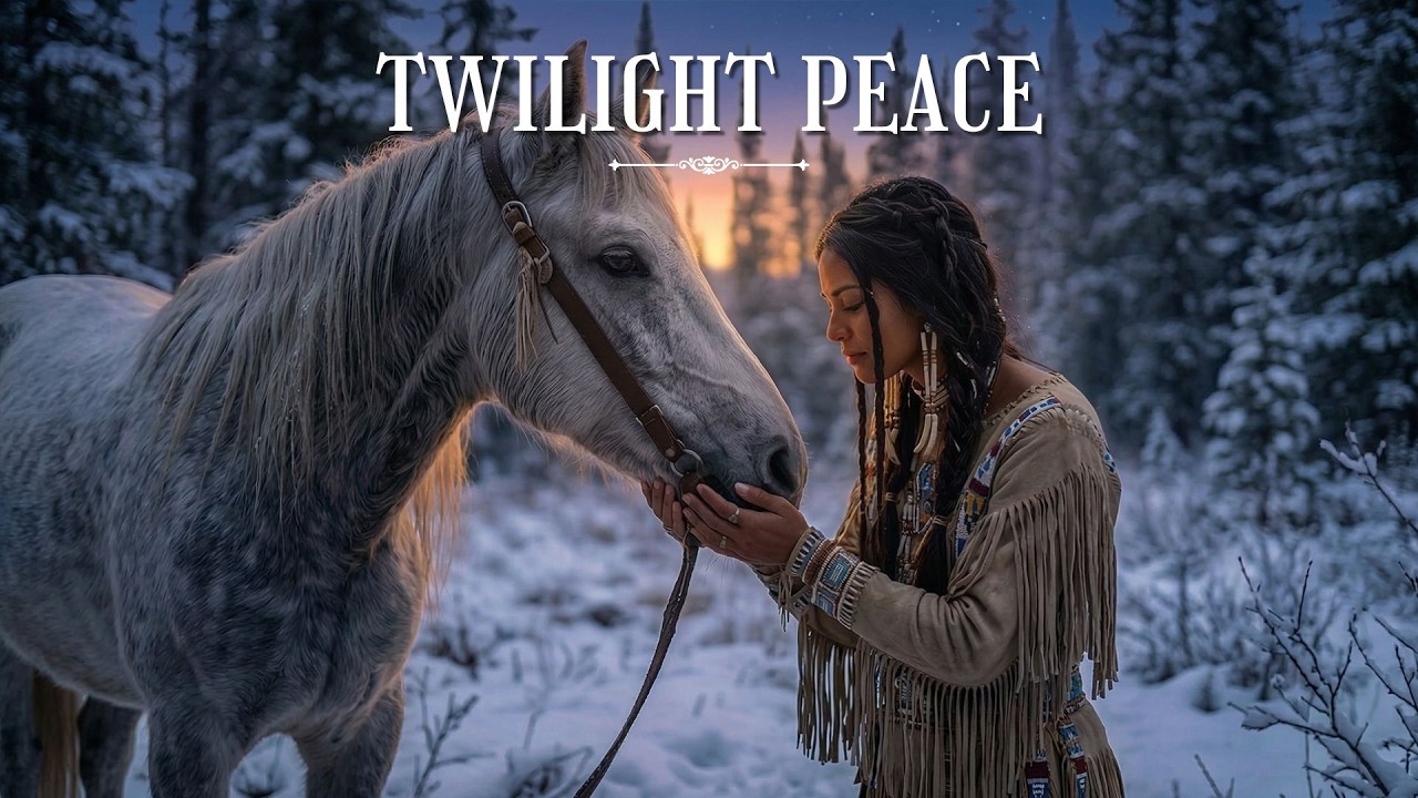 Twilight Peace 🐎 Native American Flute Music for Relaxation, Calm ...