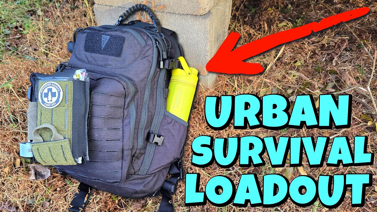 Best URBAN Survival Backpack Loadout? | Get Home Bag - YouTube