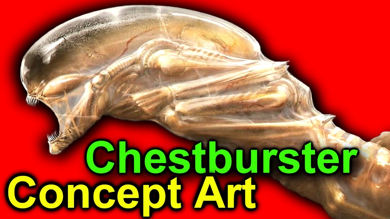 Alien Romulus Concept Art - Chestbursters - YouTube
