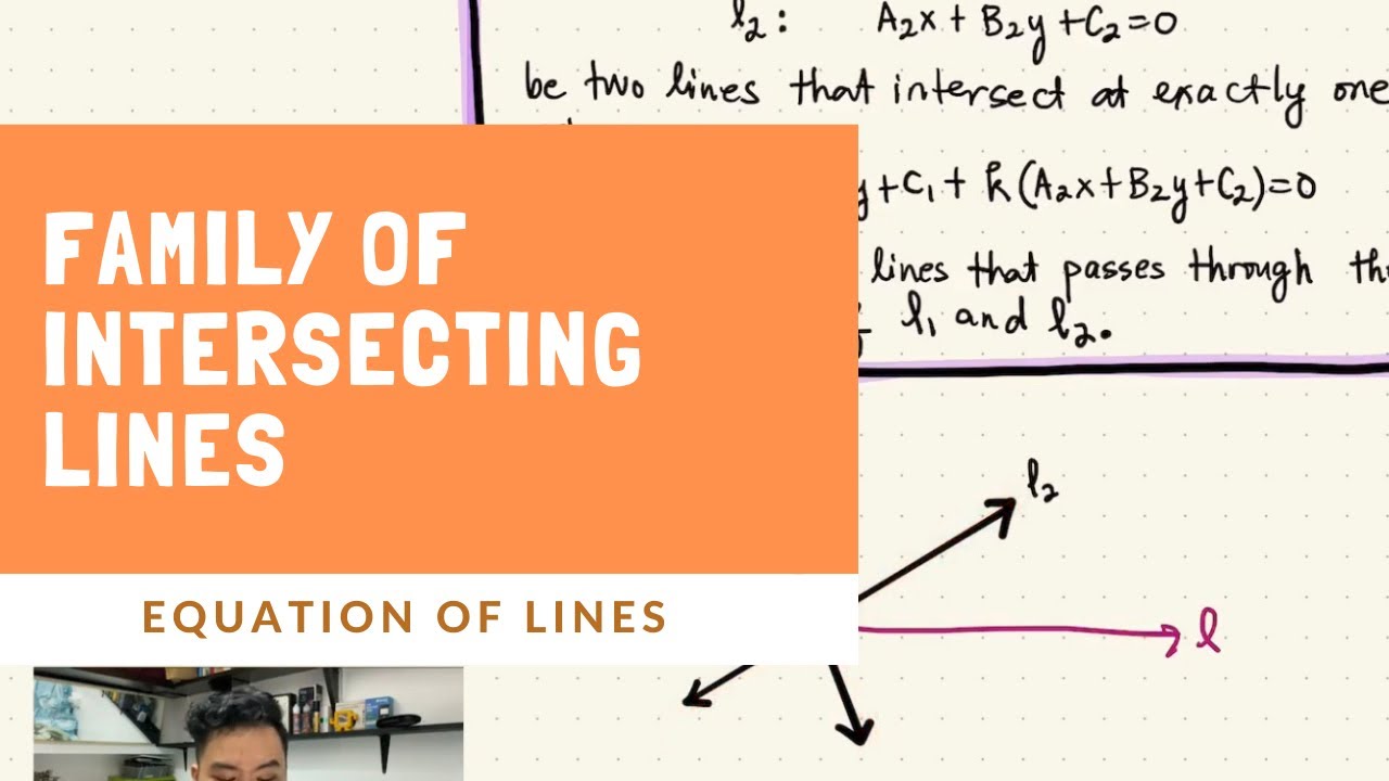 Lines Passing Through The Intersection of Two lines (without using ...