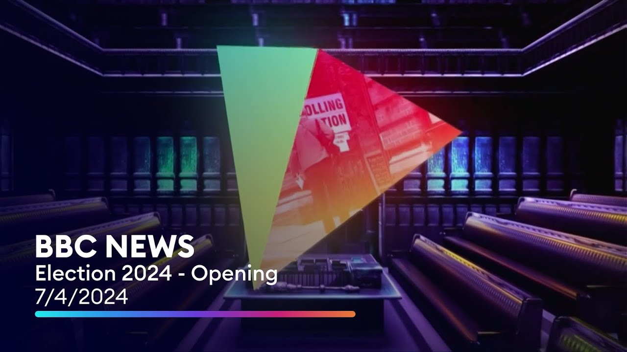 BBC - Election 2024 - Extended Opening w/Exit Poll (07/04/2024) - YouTube