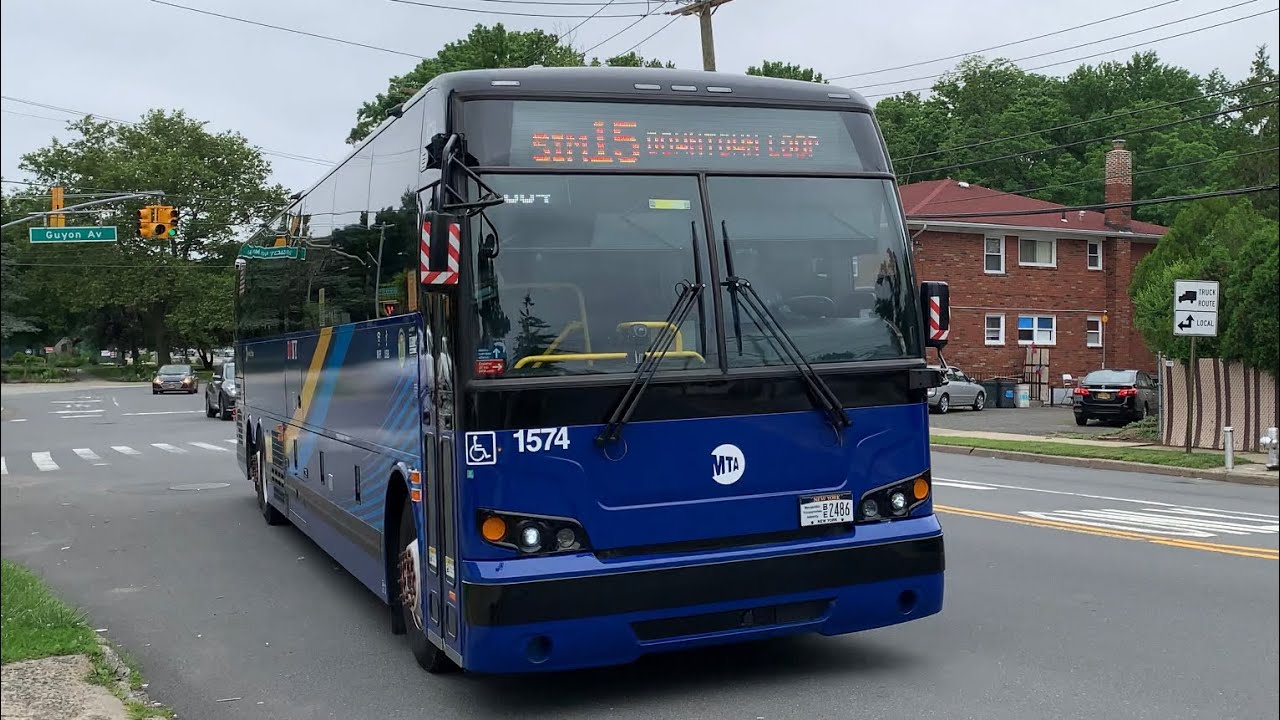 Downtown Loop Bound 2021 Prevost X3-45 1574 SIM15 Express Bus From ...