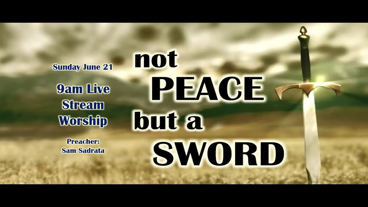 9am Worship Live Stream - Not Peace but a Sword - YouTube