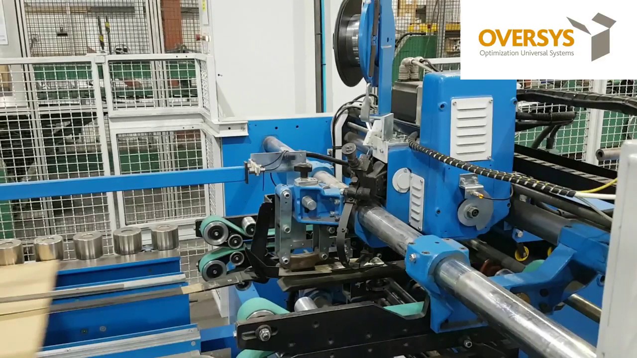 VIDEO OVERSYS (2) U38381016 SIMCA 3020 FOLDER-STITCHER-GLUER - YouTube