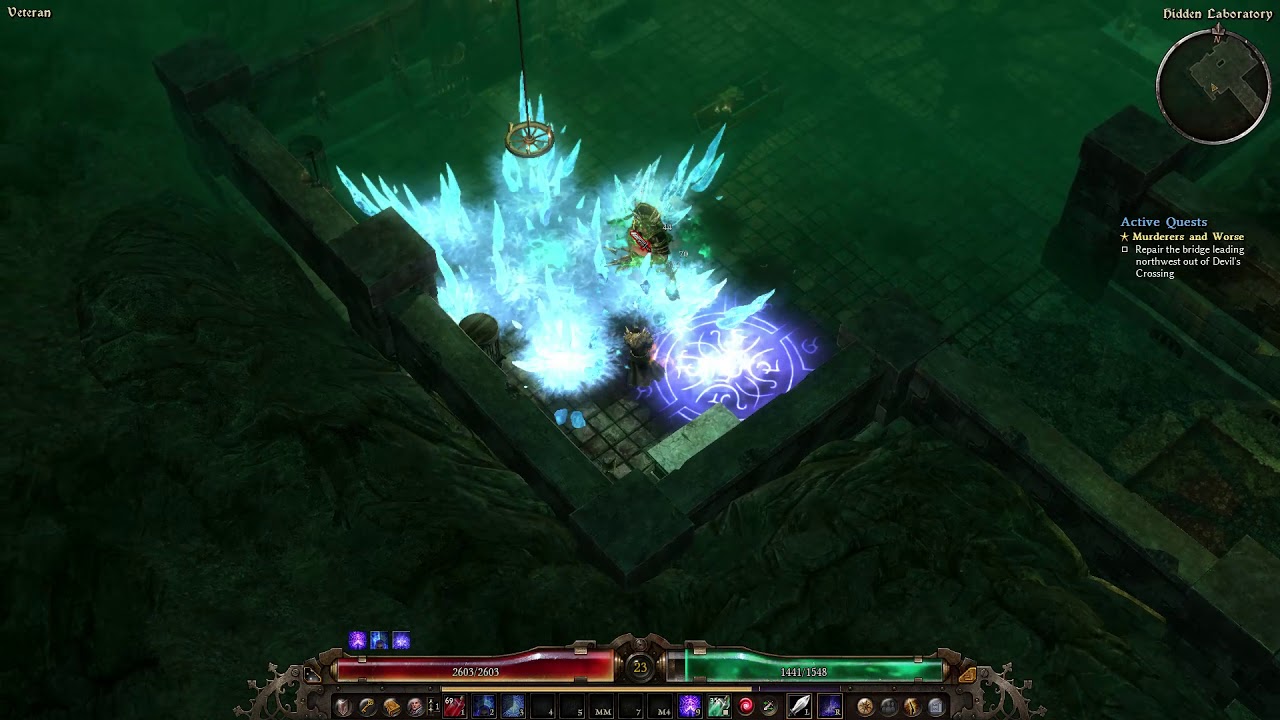 Grim Dawn warden kill - YouTube