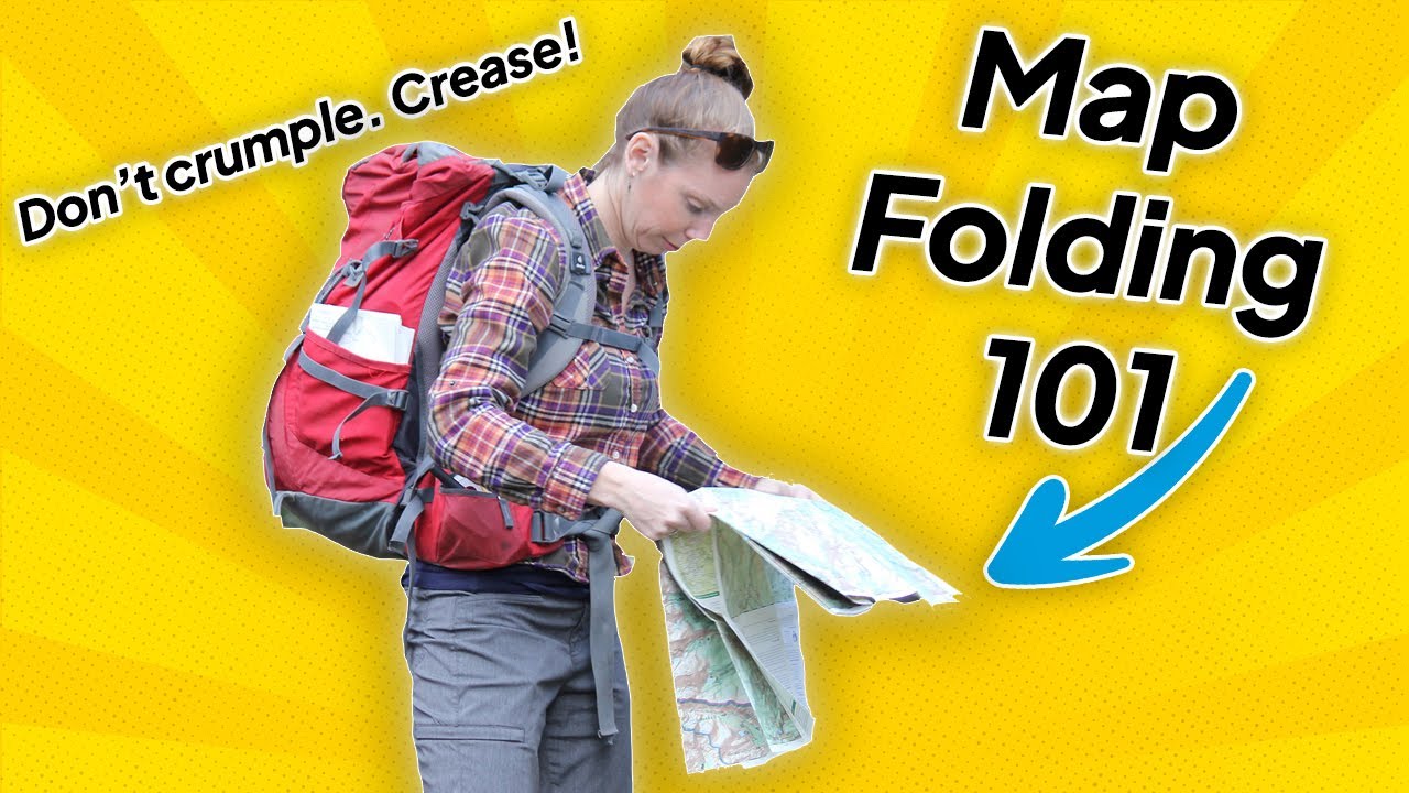 How to Fold a Topo Map | Outside Watch - YouTube