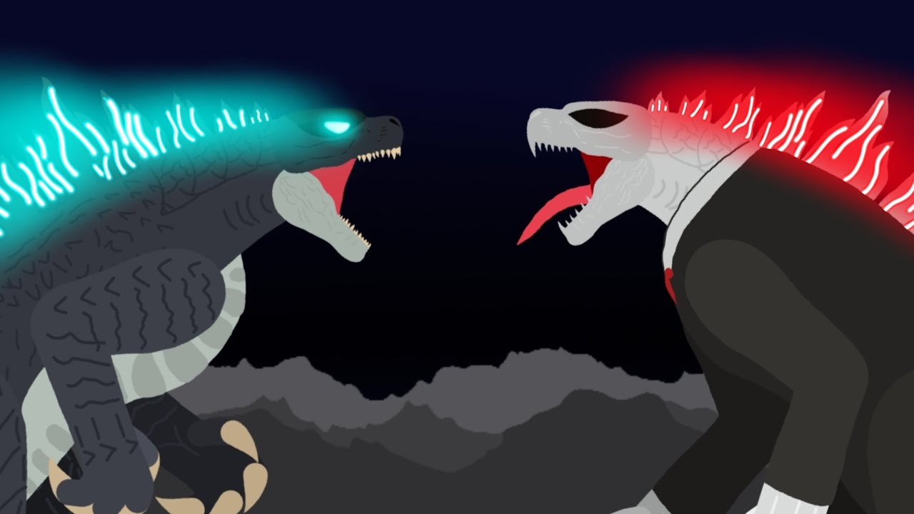 GODZILLA vs SLENDERZILLA animation - Drago Monsterverse - YouTube