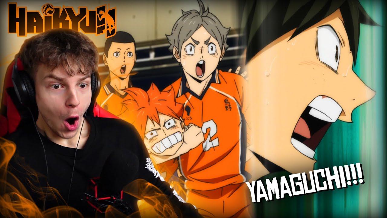 YAMAGUCHI'S INSANE FLOATING SERVE!!! Haikyuu!! Season 4 Episode 15 ...