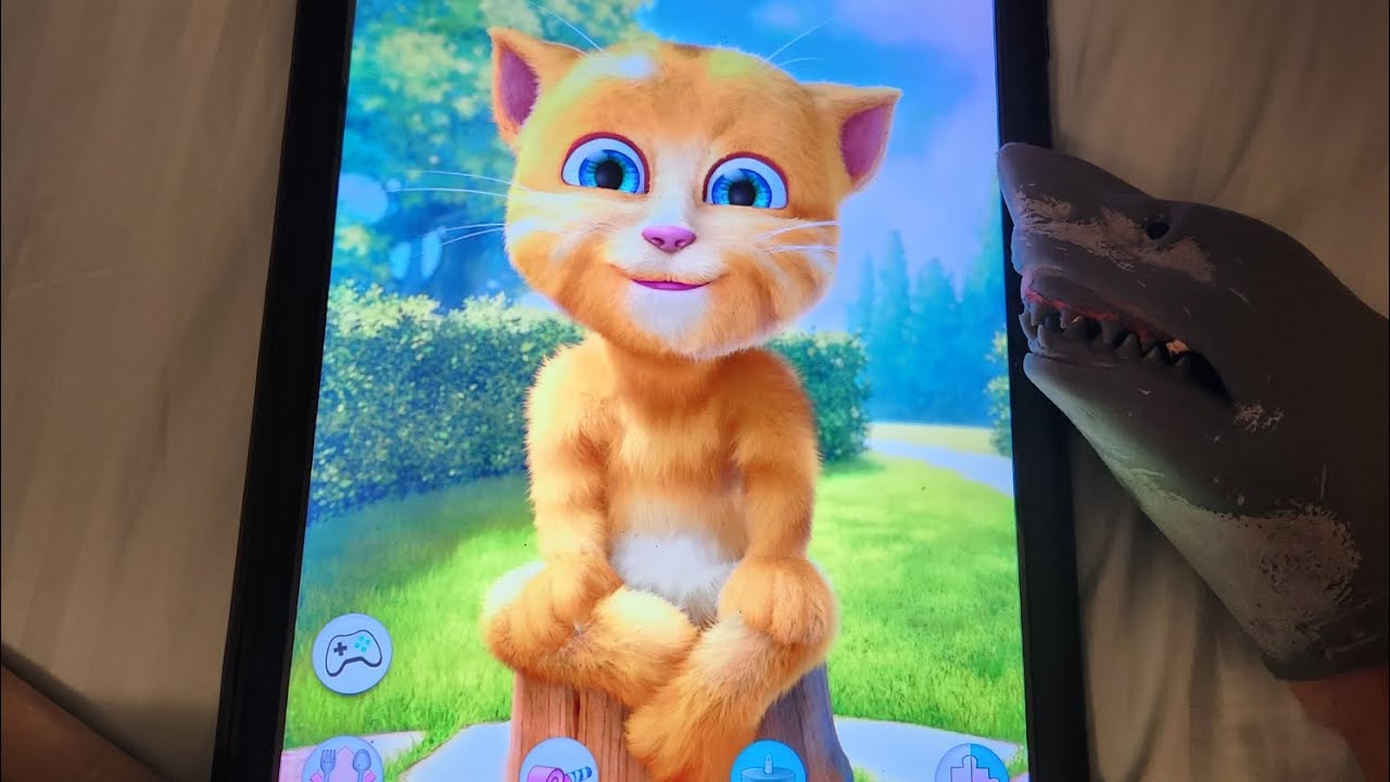 Sharkey Plays Talking Ginger 1 & 2 - YouTube