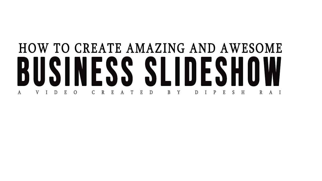 How To Make Infographic Business Slideshow In Ms Powerpoint YouTube How To Make Infographic Business Slideshow In Ms Powerpoint YouTube