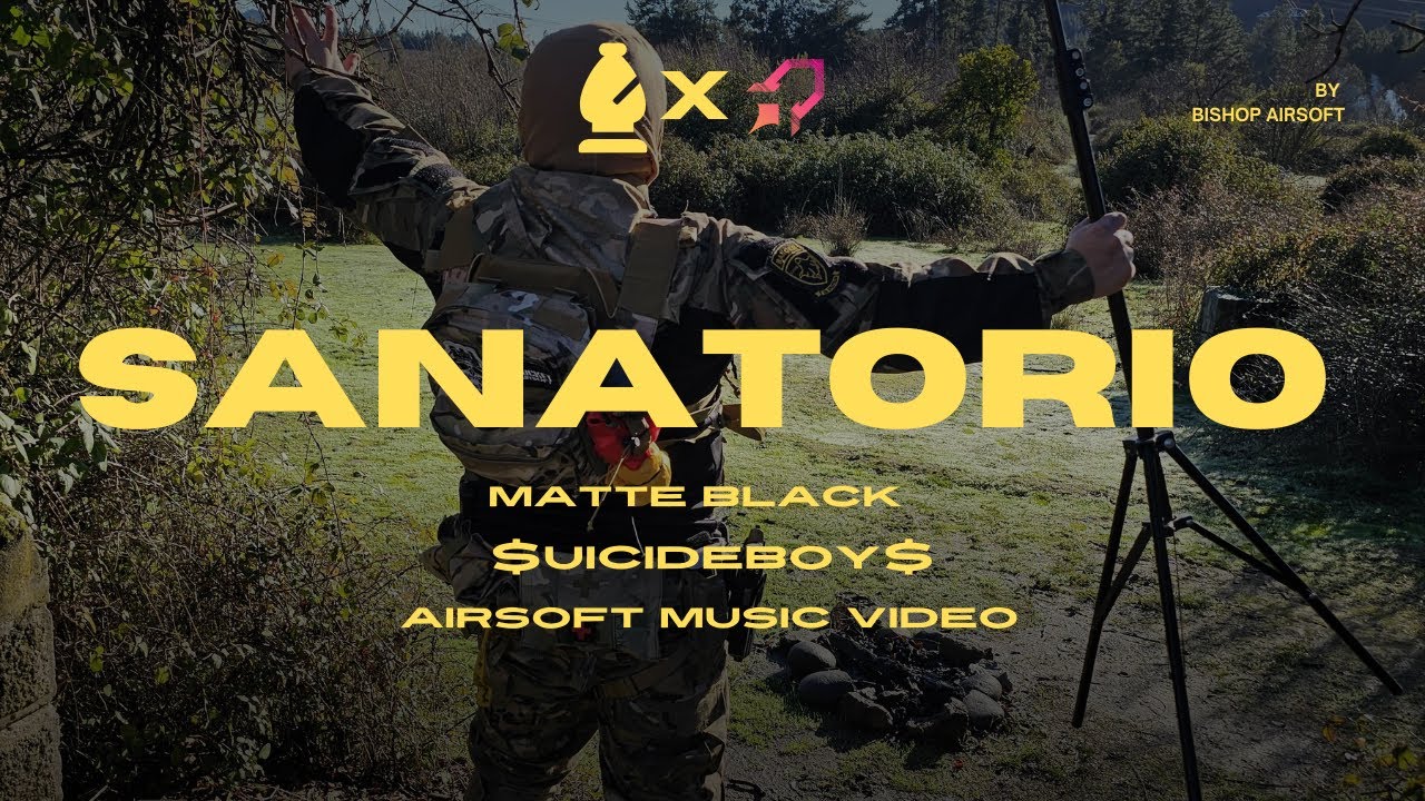 $uicideboy$ - MATTE BLACK airsoft music video - YouTube
