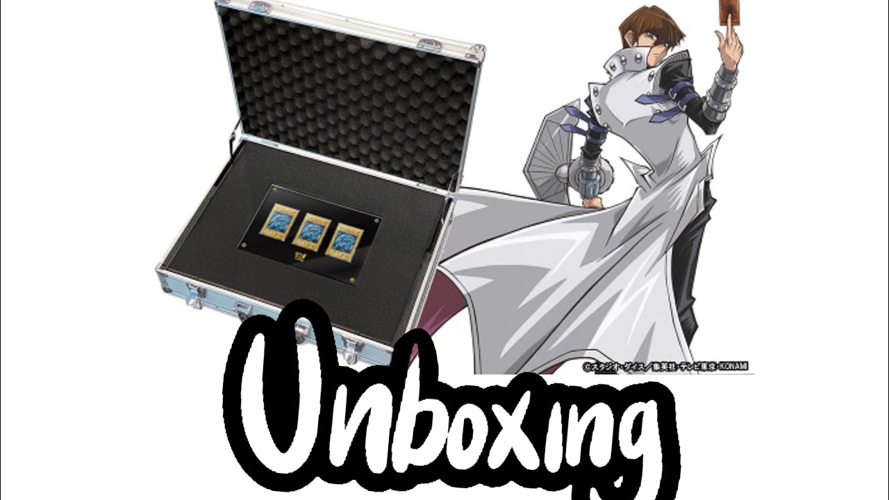 Abrindo a maleta do kaiba (25th anniversary Ultimate Kaiba set) - YouTube