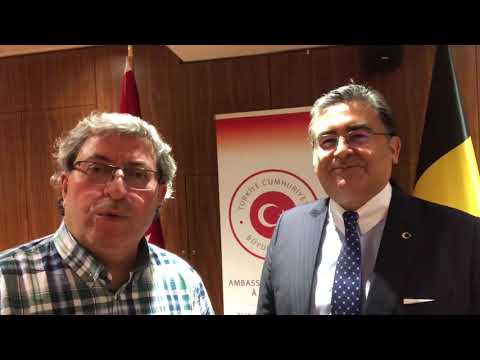 T.C.BRÜKSEL BÜYÜKELÇİSİ D.R.HASAN ULUSOY CHARLEROİ MUHABİR