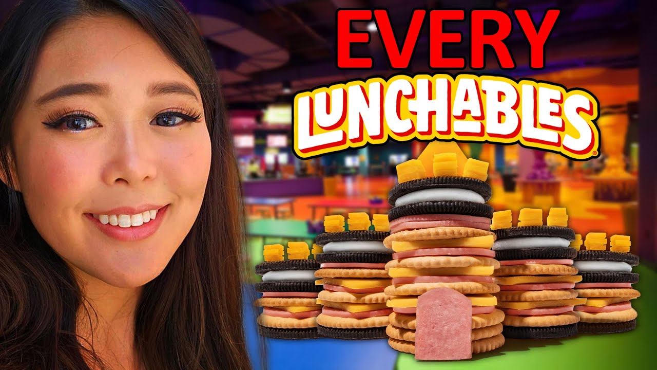 I Tried EVERY Lunchable... - YouTube