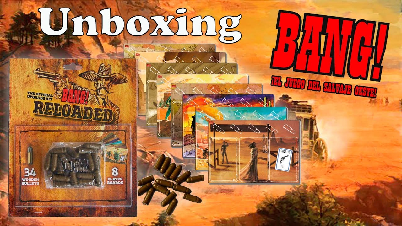 Bang! Reloaded #1 | Unboxing | Accesorios - YouTube