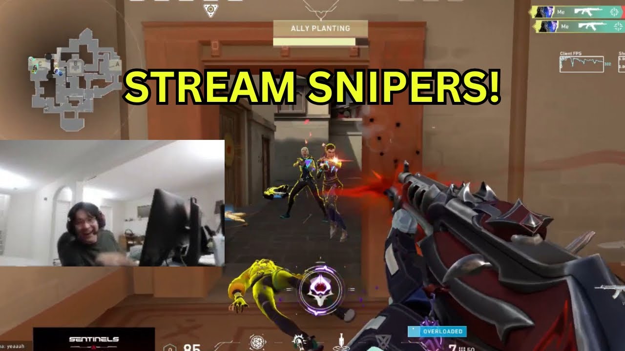 Tenz Caught Stream Snipers in 4K and Almost Outplayed - YouTube