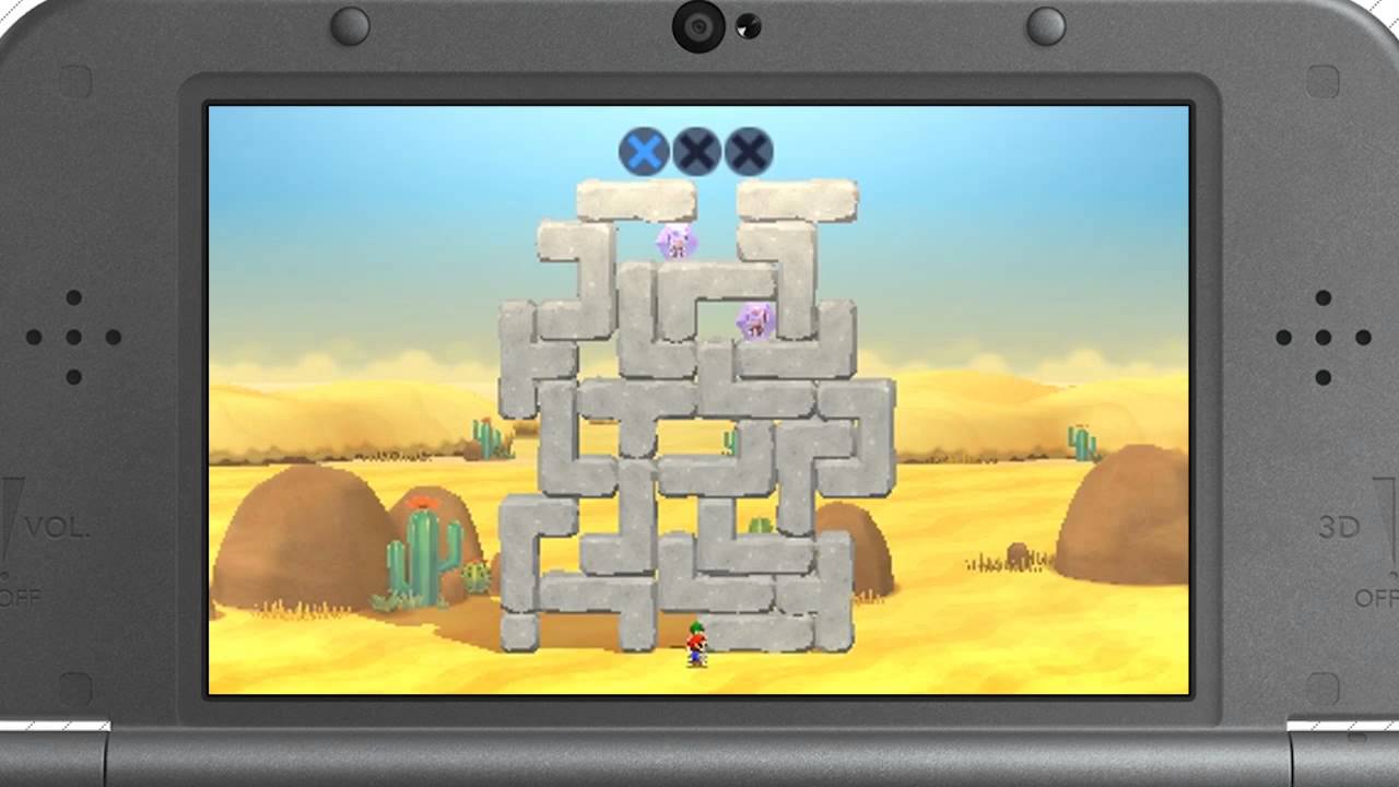 [Mario & Luigi: Paper Jam] Toad Puzzle Footage - YouTube