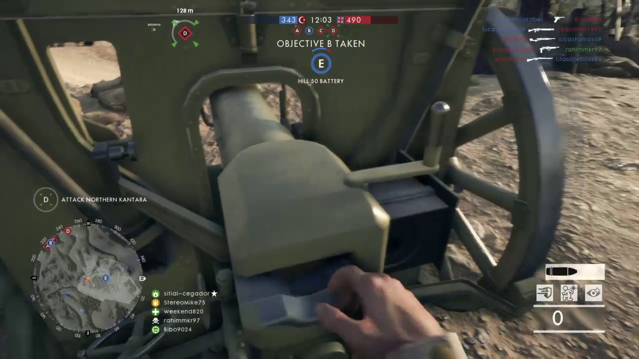 Battlefield 1 - Field Gun Skillz pt. 2 - YouTube