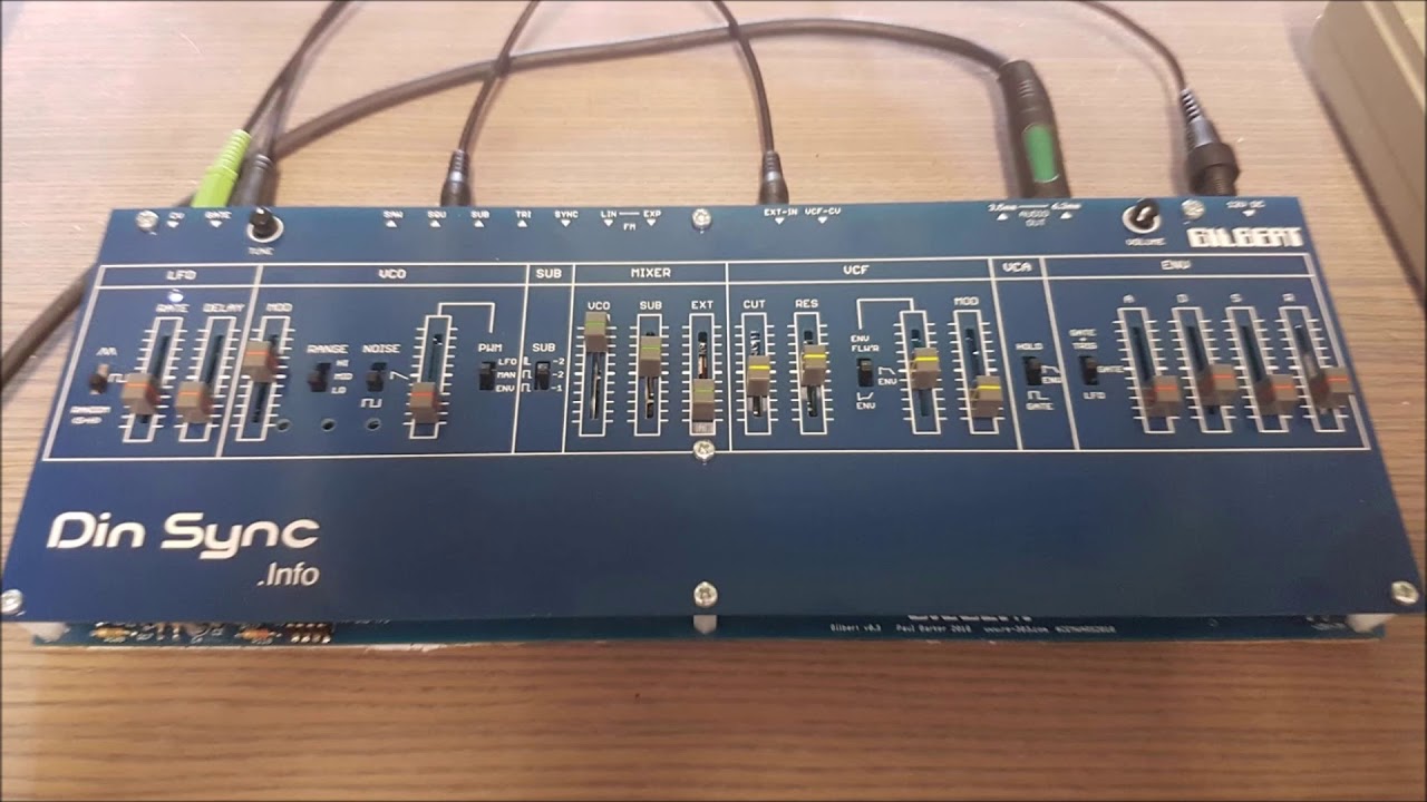 Din Sync Gilbert random tweaking - YouTube