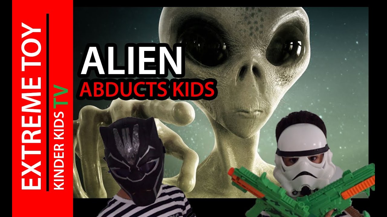 Alien kidnaps kids! Alien Sabotage and Alien invasion in my house - YouTube