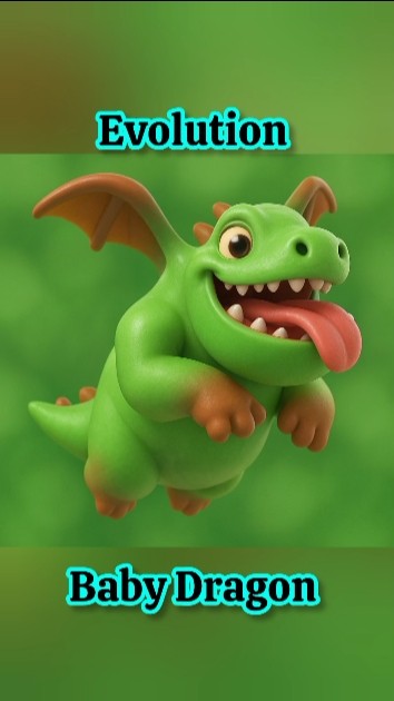 Evolution Of Baby Dragon || Clash Of Clans || #shorts #coc # ...