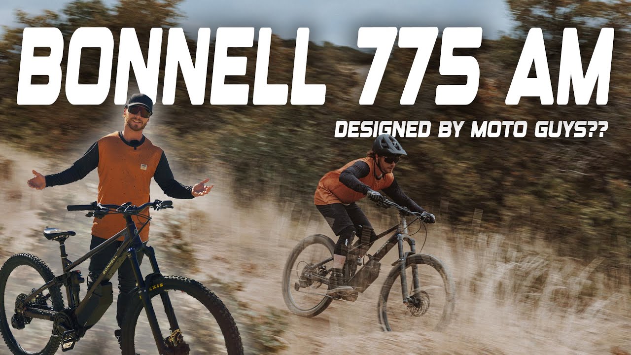 This Electric Mountain Bike was designed by Moto guys! Bonnell 775 AM ...