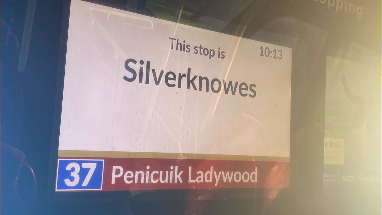 Lothian Buses Route 37 Silverknowes - Ladywood (Boxing Day) - YouTube