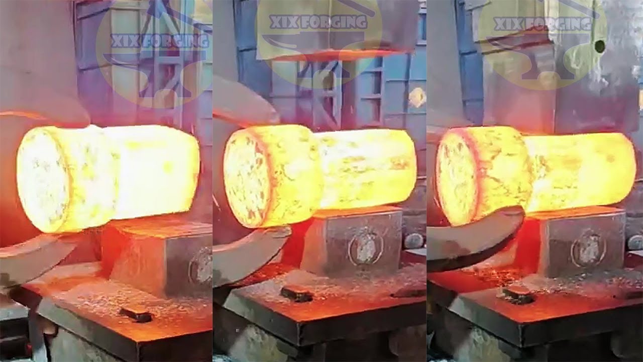 How To Professionally Forge Steel Billets EP1096 - YouTube