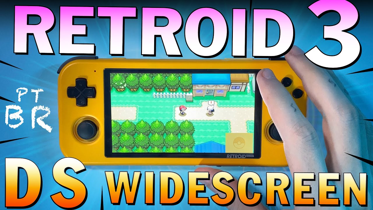 Retroid Pocket 3 roda DS em WIDESCREEN ! - YouTube