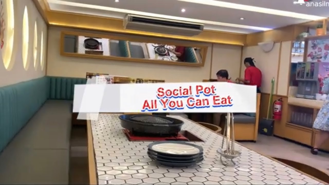 social pot shabu and grill-cilandak town square - YouTube