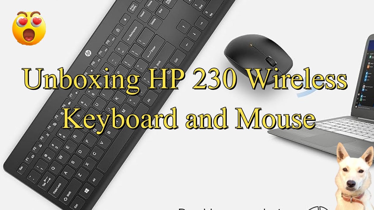 Unboxing HP 230 Wireless Keyboard and Mouse - Full Review - YouTube