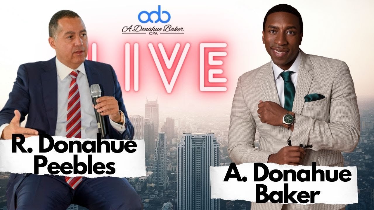 R. Donahue Peebles Live At Morehouse - Never Take No For An Answer | A ...