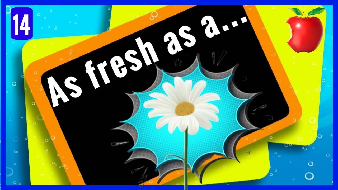 14 As fresh as a… - Figurative Language - YouTube