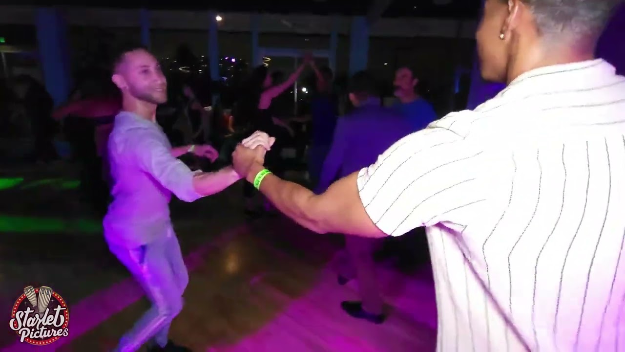 Same Gender Male Duo Salsa Dancers| Mambo On2 Social Dancing| Dance ...