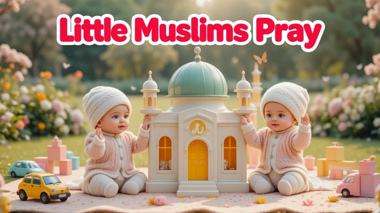 Little Muslims Pray | Islamic Kids Learning | Cute Muslim Toddlers Dua ...