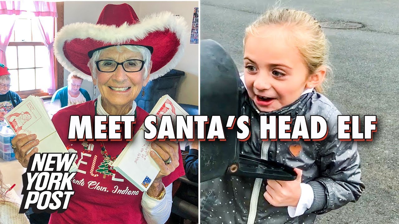 Volunteer Elves Reply to 25,000 Letters to Santa in Santa Claus ...
