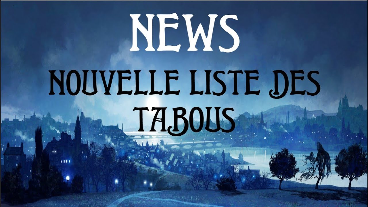 News - La Liste des Tabous 2023 - YouTube